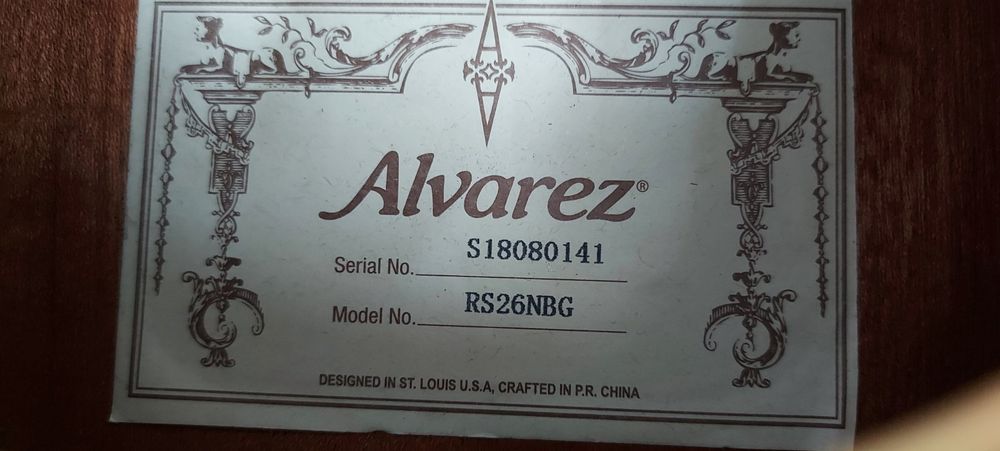 Alvarez RS 26 NBG 3/4 klasisch gitarre Mensur 60 cmm L=95 (Neu (gemäss ...