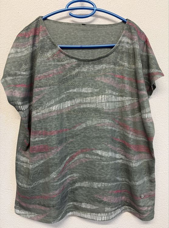 Damen T-Shirt mit Leinenanteil, Gr. 42/44, Top Zustand (Neu (gemäss Beschreibung)) in Lyss für ...