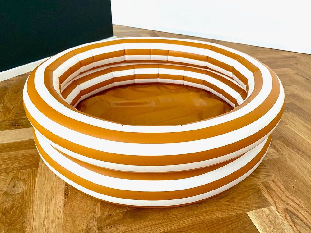 LIEWOOD | Pool "Leonore Stripe Mustard / Crème de la Creme" | Kaufen ...