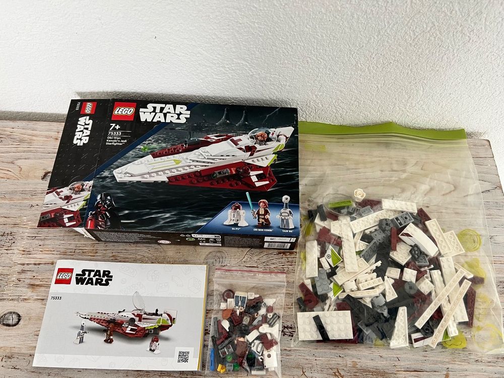 Lego Star Wars 75333 Obi-Wan Kenobis Jedi Starfighter (Gebraucht) in ...