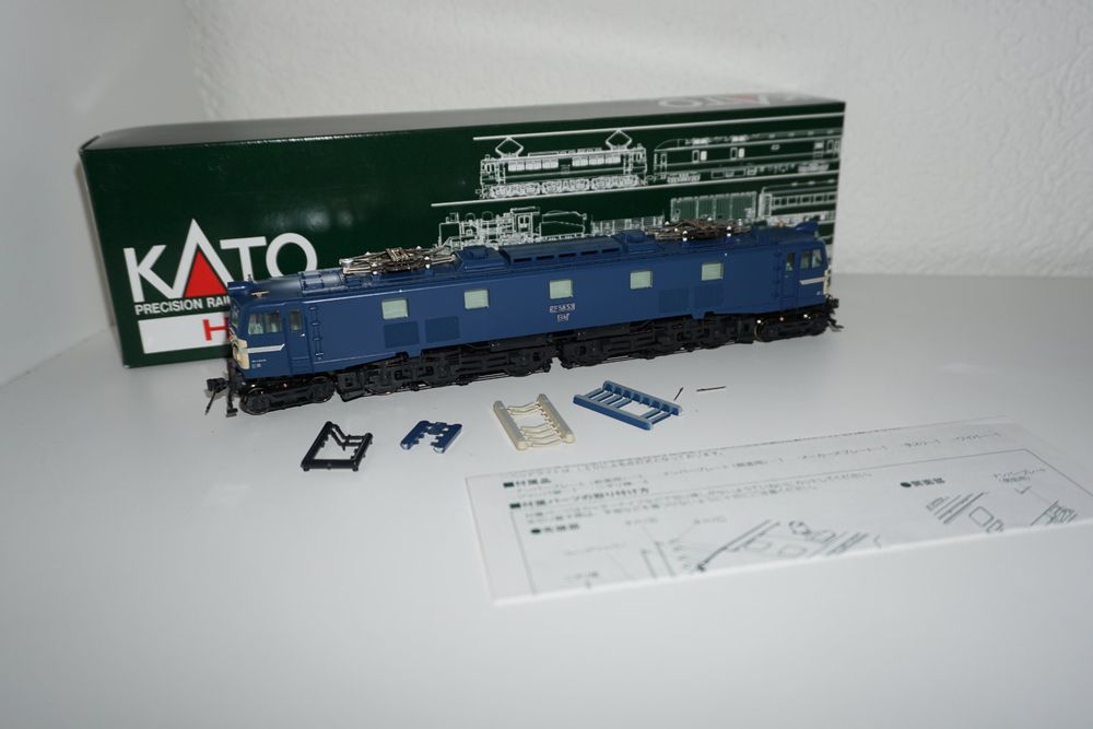 Kato 1-301 - JR EF 58 Elektrolok blau H0/DC | Kaufen auf Ricardo