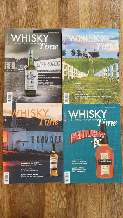 Zeitschrift Whisky Time - 35 Ausgaben (Gebraucht) in Rosshäusern für ...