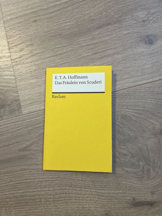 Reclam: Das Fräulein von Scuderi (Neu (gemäss Beschreibung)) in Stetten AG für CHF 1 – mit ...
