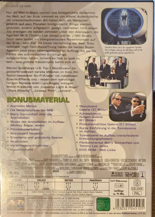 MIB - Men in Black | Kaufen auf Ricardo