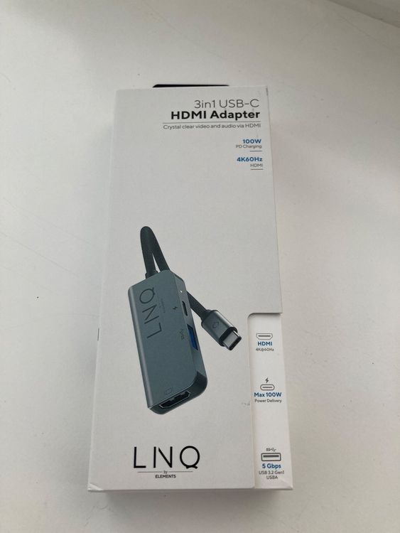 LINQ 3in1 USB-C HDMI Adapter (Neu (gemäss Beschreibung)) in Fehraltorf ...