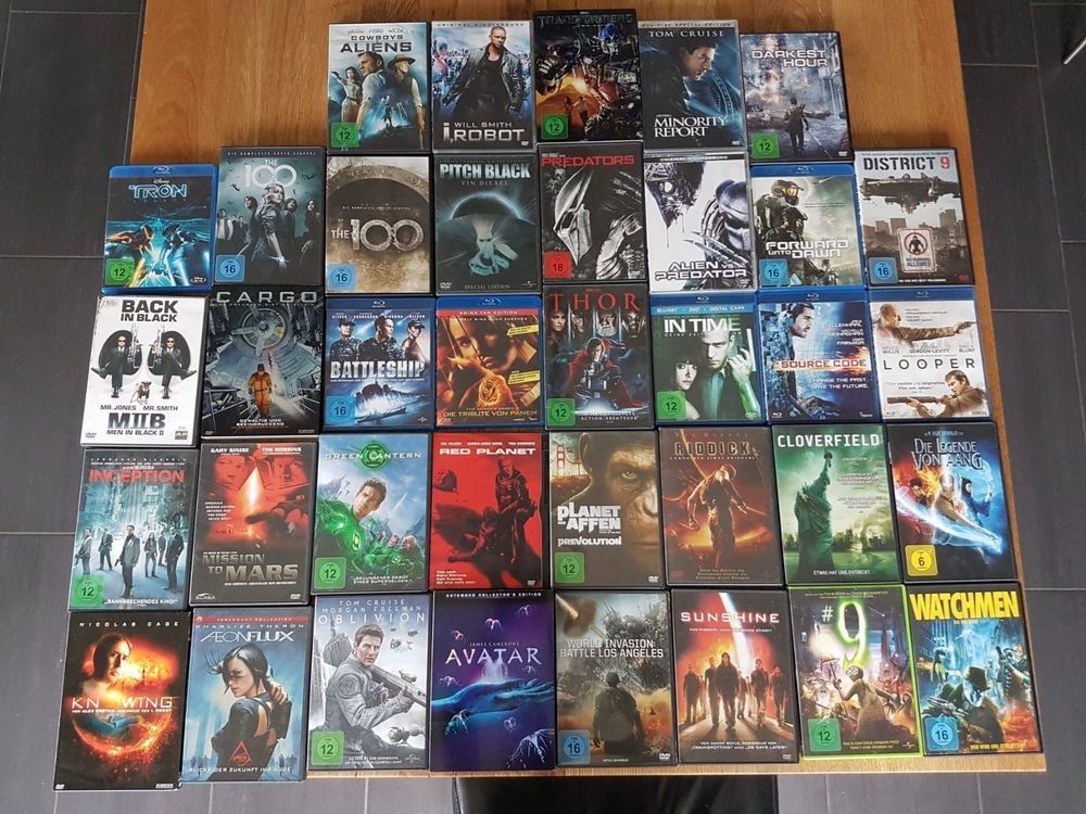 37 Science-fiction Filme blu-ray / dvd‘s (Gebraucht) in Böttstein für ...