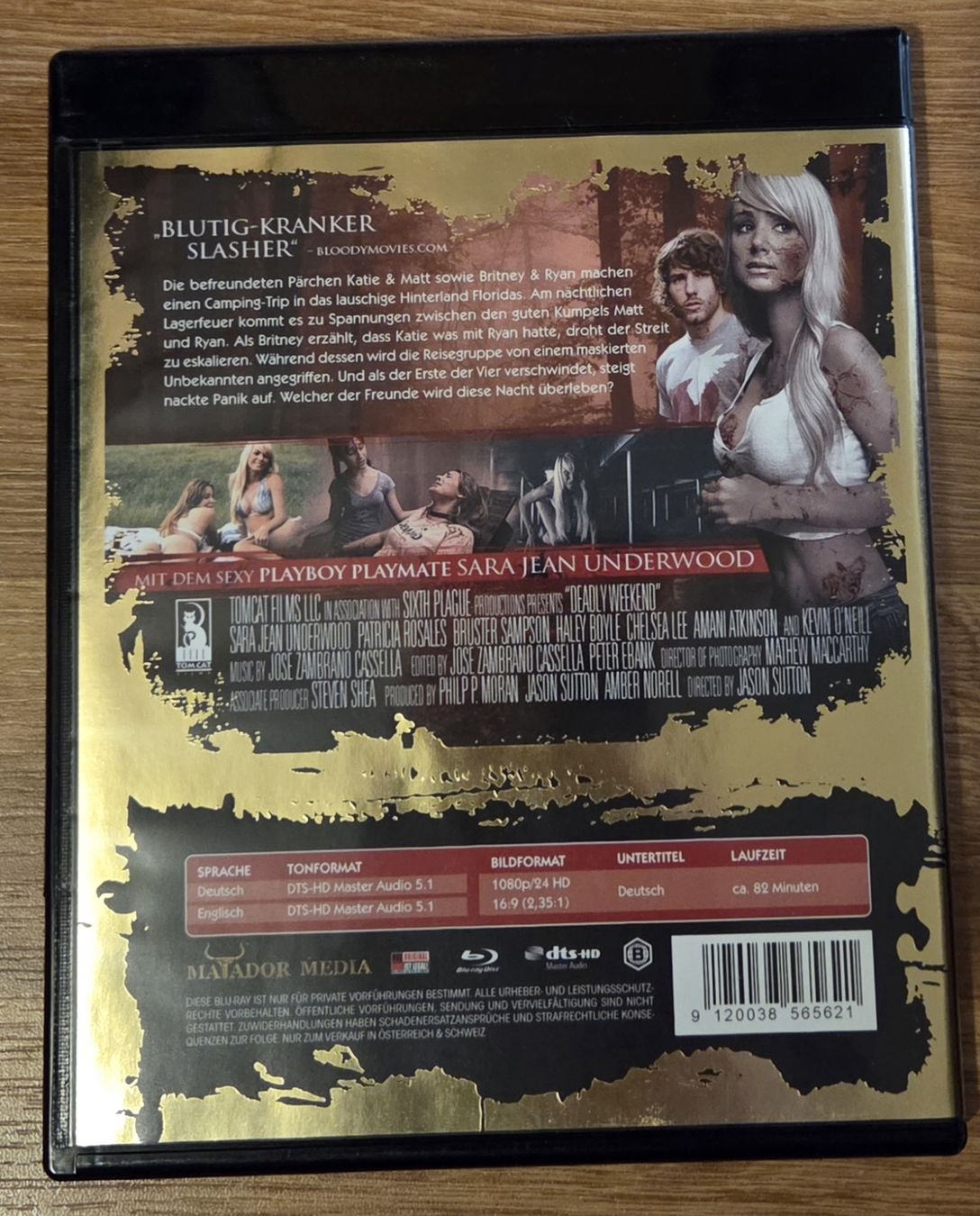 Deadly Weekend - Unrated - Limited Gold Edition (blu-ray) (Gebraucht ...