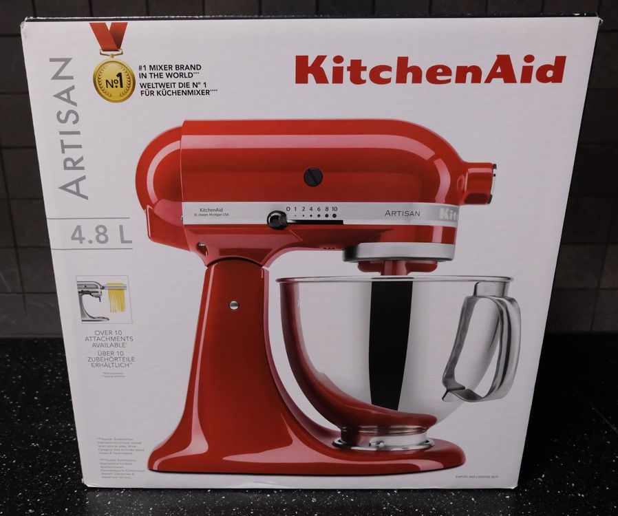 KitchenAid Artisan KSM125 - rot *NEU* | Kaufen auf Ricardo