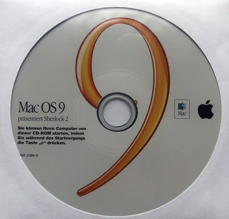 Apple Mac OS 9 Originaldisk | Kaufen auf Ricardo