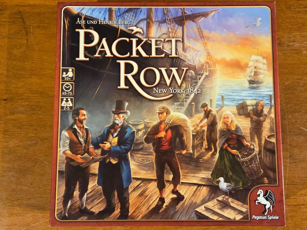 PACKET ROW (für 2-5 Spieler / ab 10 Jahren / 45-75 Min.) (Gebraucht) in ...