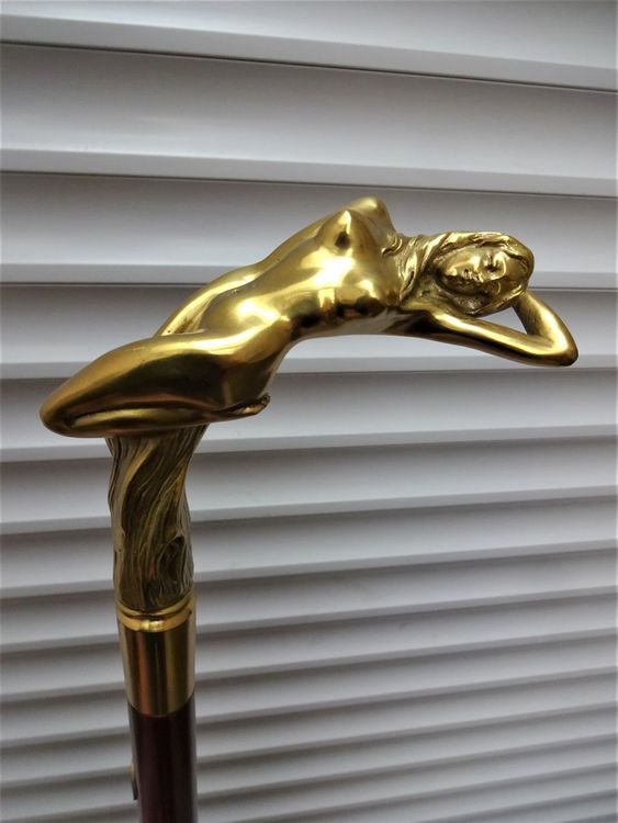 ALTER GEHSTOCK AKT BRONZE SKULPTUR (Gebraucht) in Vettweiß für CHF 191 – mit Lieferung auf ...