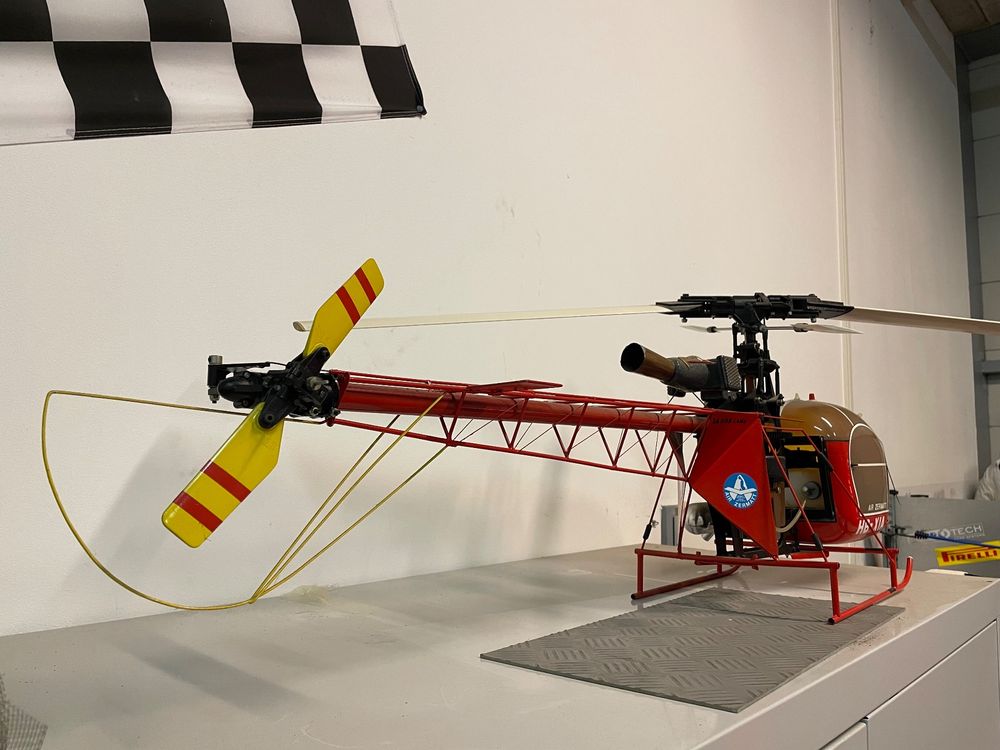 RC Verbrenner Air Zermatt Helicopter ROBBE (Gebraucht) in für CHF 200 ...