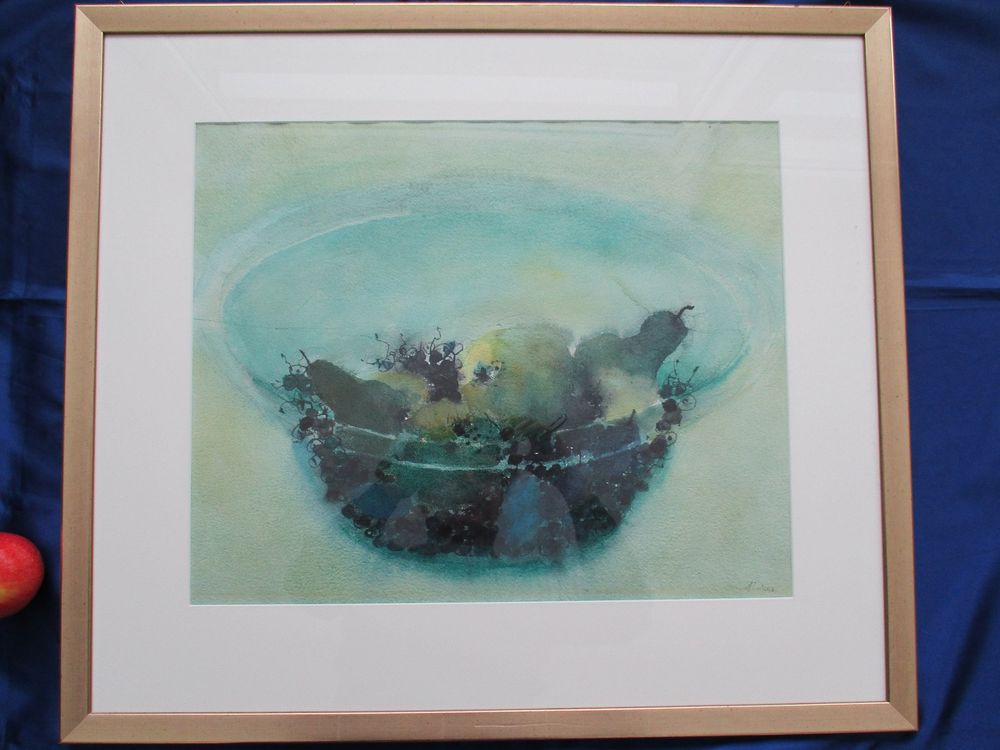 Hans Ruedi Sieber 1926 - 2002 grosses Aquarell | Kaufen auf Ricardo