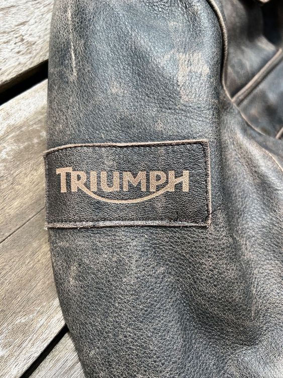 Triumph James Dean Special Edition Motorrad Lederjacke (Gebraucht) in ...