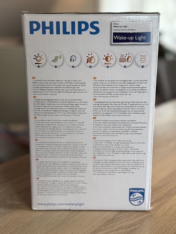 Philips Wake-Up Light - gently wake up this Winter! (Gebraucht) in ...