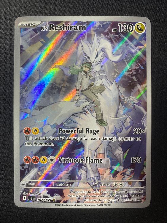 N's Reshiram 167 - Ns Reshiram - Journey Together - EN | Kaufen auf Ricardo