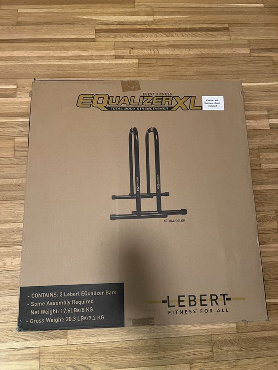 Lebert EQualizer Total Body Strengthener - Schwarz XL (Neu und originalverpackt) in Luzern für ...