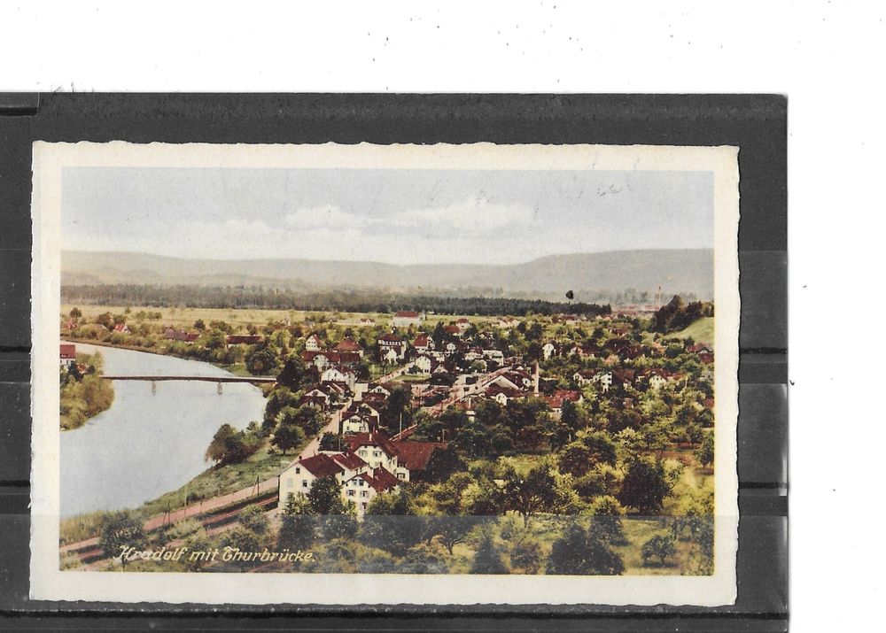 TG Kradolf mit Thurbrücke 1931 (Bahnstempel Sulgen) | Kaufen auf Ricardo