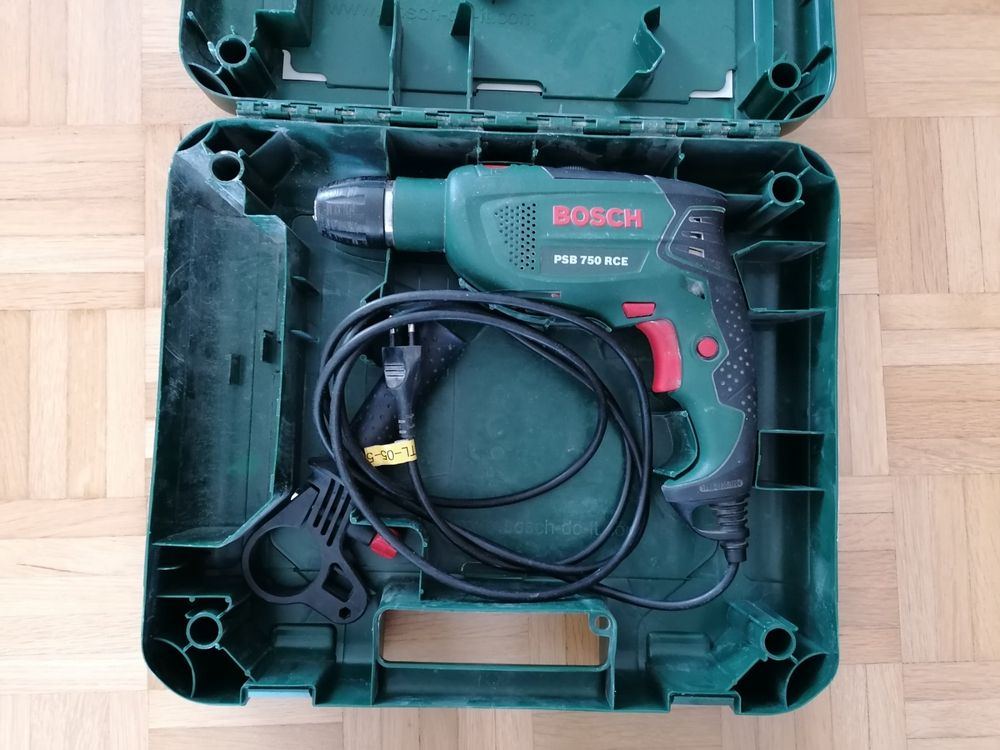 Schlagbohrmaschine Bosch PSB 750 RCE (Gebraucht) in für CHF 40 – mit ...