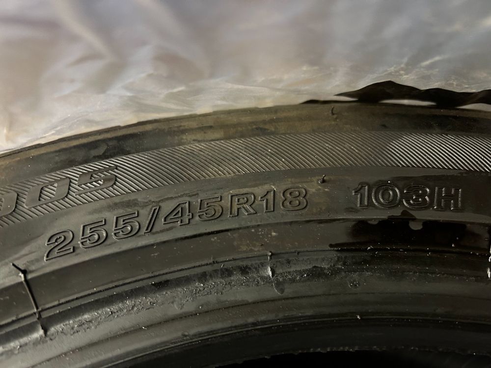 4x Sommerreifen Bridgestone Turanza T005, 255/45/R18 (VW T6) (Gebraucht) in Grosshöchstetten für ...