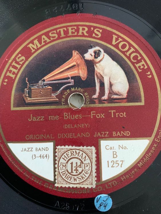 ODJB HMV 78Touren (Gebraucht) in Udligenswil für CHF 20 – mit Lieferung ...