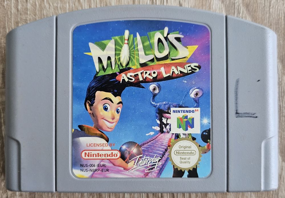 Milo's Astro Lanes (Nintendo 64 Spiel) selten! (Gebraucht) in Holziken ...