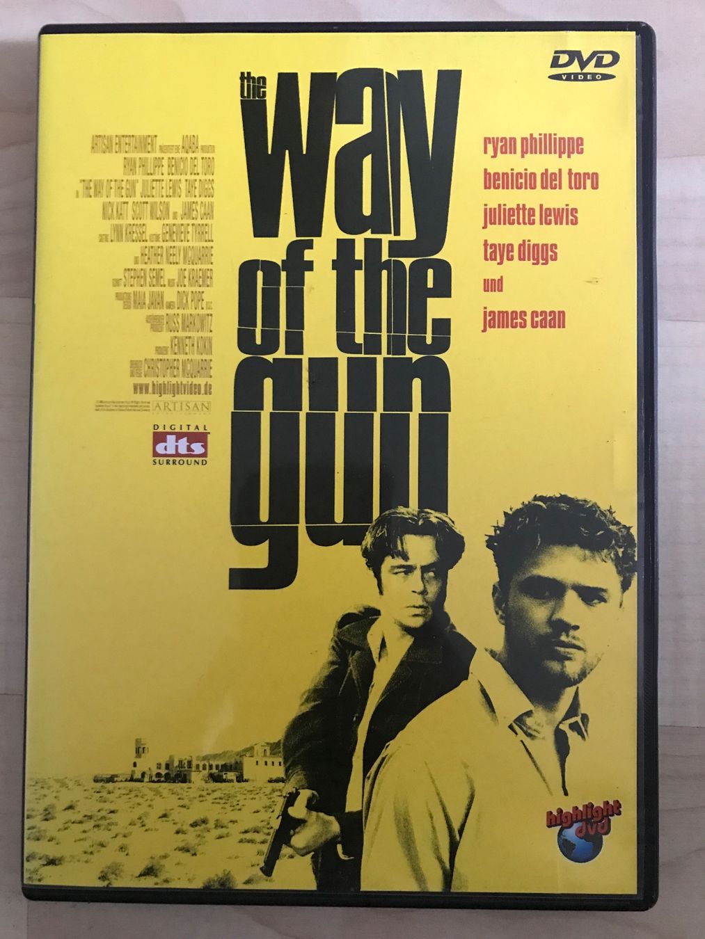 DVD The Way of the Gun - Ryan Phillippe, Benicio Del Toro (Gebraucht ...