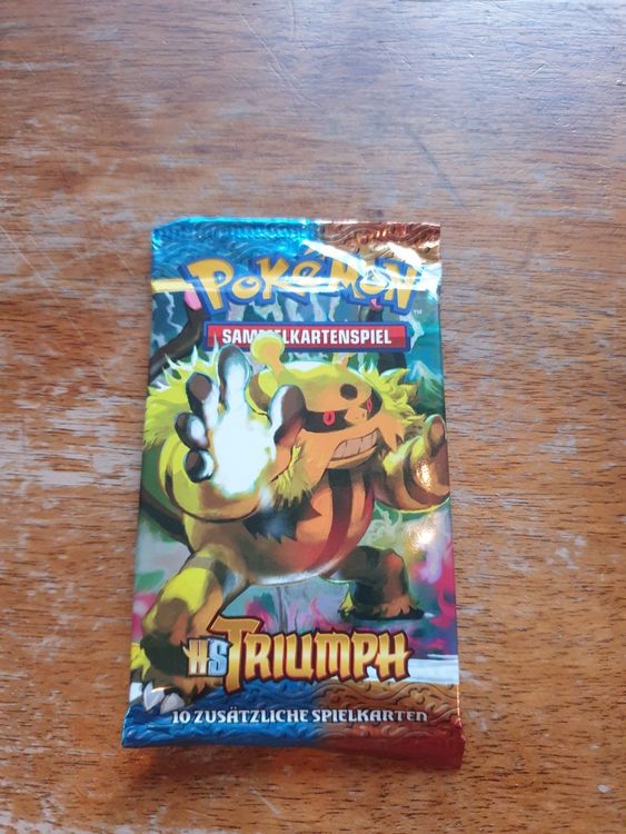 pokemon booster HS TRIUMPH (Neu und originalverpackt) in Goldach für ...