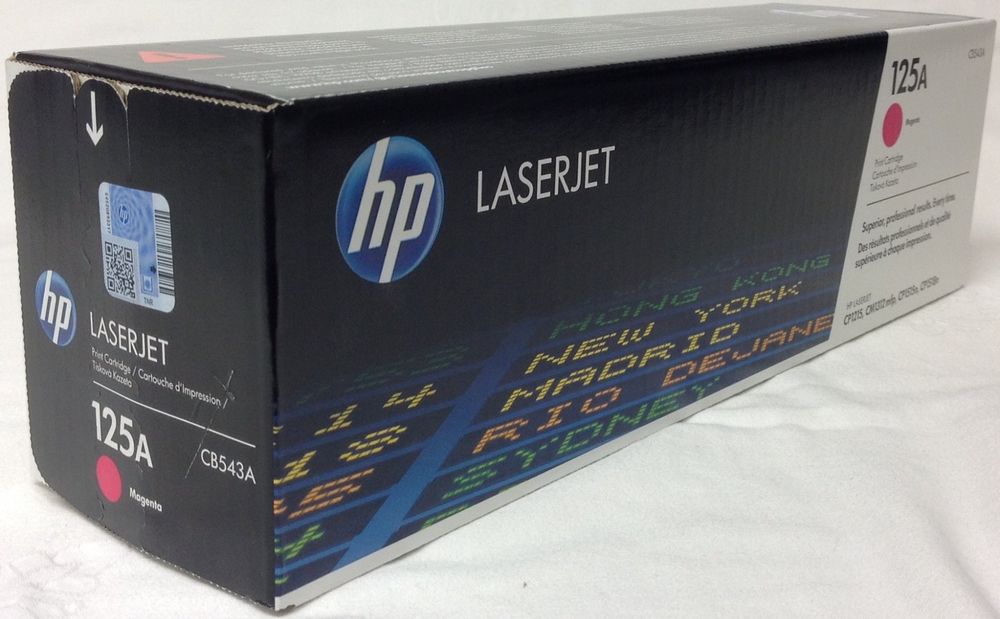 HP CB543A ColorSphere Toner 125A magenta Print Cartridge (Nuovo e nell ...