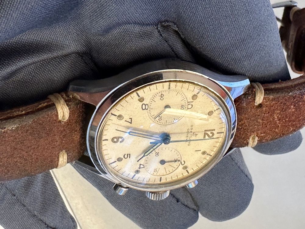 Breitling Military Chronograph 1958 (Venus 175) (Gebraucht) in Luzern ...