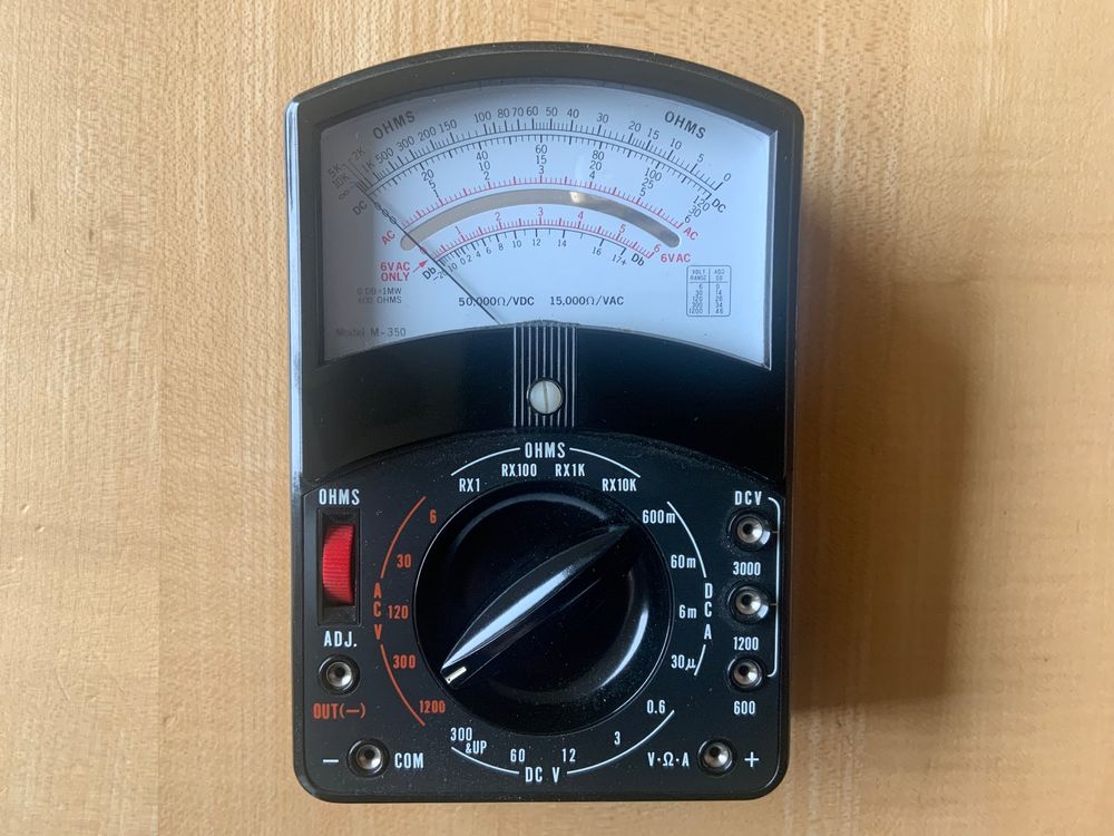 Analog Multimeter Model M-350 (made in Japan) | Kaufen auf Ricardo