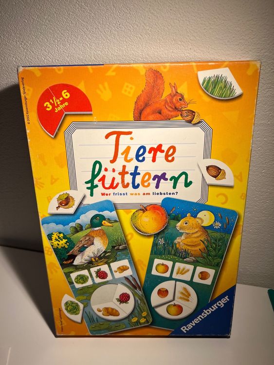🎲 Tiere füttern 🎲🌾🐴 Ravensburger (Gebraucht) in Vaduz für CHF 4 – mit ...
