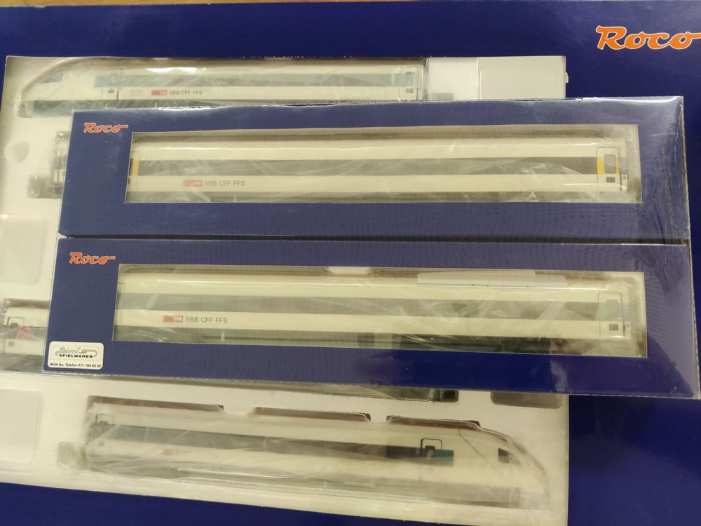 Roco 63150 + 63152, ICN 7-Teilig, Analog mit Schnittstelle (Neu und ...