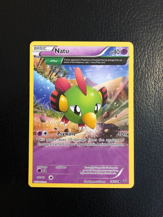 XY: Roaring Skies Natu Full Art 28/108 Ab 1 (Gebraucht) in Paradiso für ...