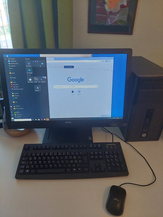 HP ProDesk PC-Set mit Monitor, Tastatur & Maus (Gebraucht) in Luzern ...