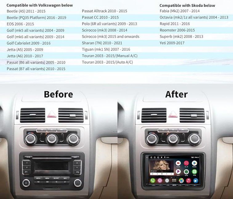 Autoradio Atoto VW/Skoda dab, Bluetooth, Wi-Fi, USB, OBD-II | Comprare ...