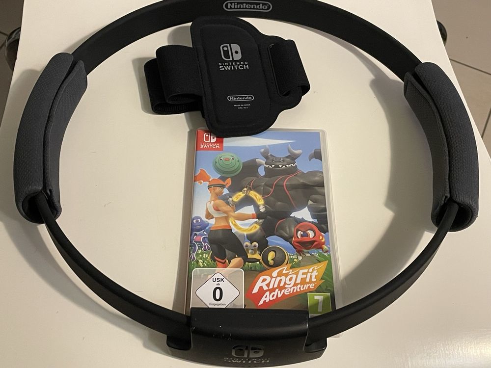 Ring Fit Adventure + Ring-Con für Nintendo Switch (Gebraucht) in ...