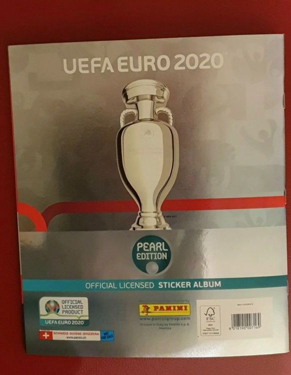 Panini EURO 2020 Pearl Edition Sticker Album leer SWISS | Acheter sur ...