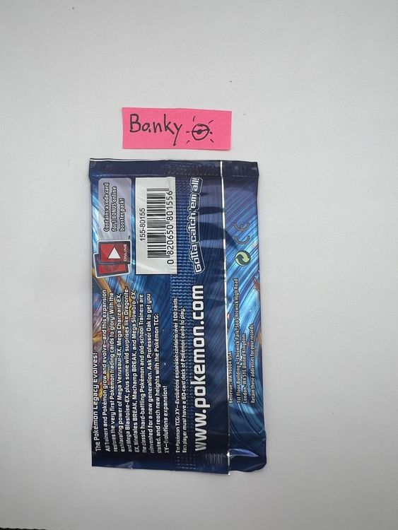 Pokemon XY Evolutions Booster Pack EN– Fresh from Tin Box (Neu und ...