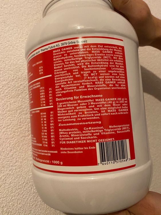 Pot Whey chocolat / Mass Gainer | Kaufen auf Ricardo