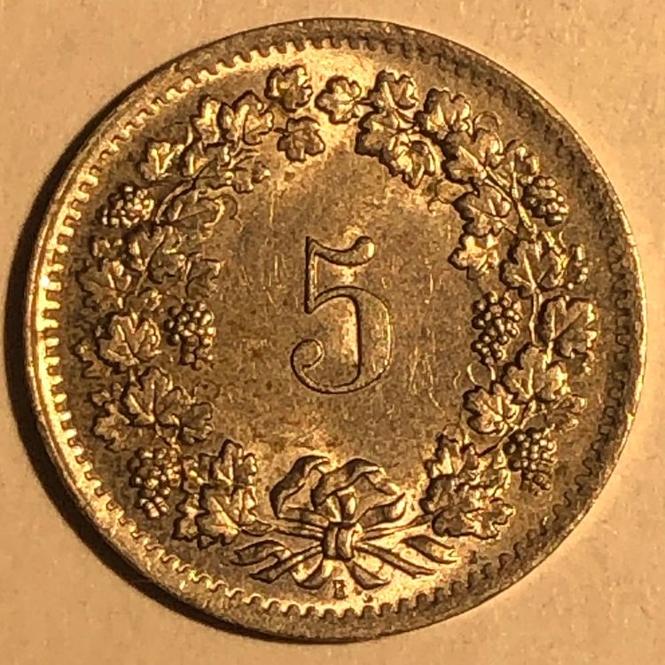 5 Rappen 1968 | Kaufen auf Ricardo