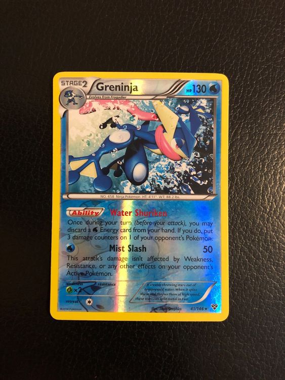 XY (Base Set) Greninja rare reverse 41/146 Ab 1 (Gebraucht) in Paradiso ...