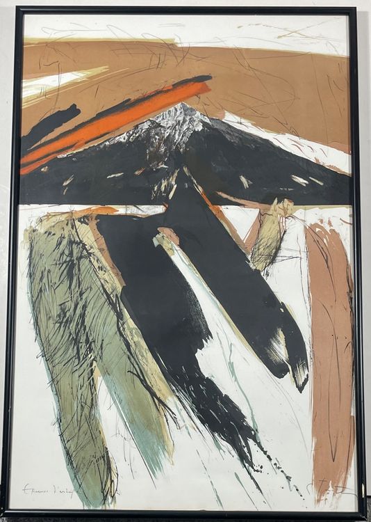 Gottfried Tritten (1923-2015) grosse Lithographie Handsign | Kaufen auf ...