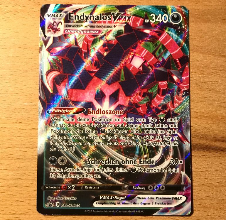 Endynalos VMAX Promo SWSH045 DE | Kaufen auf Ricardo