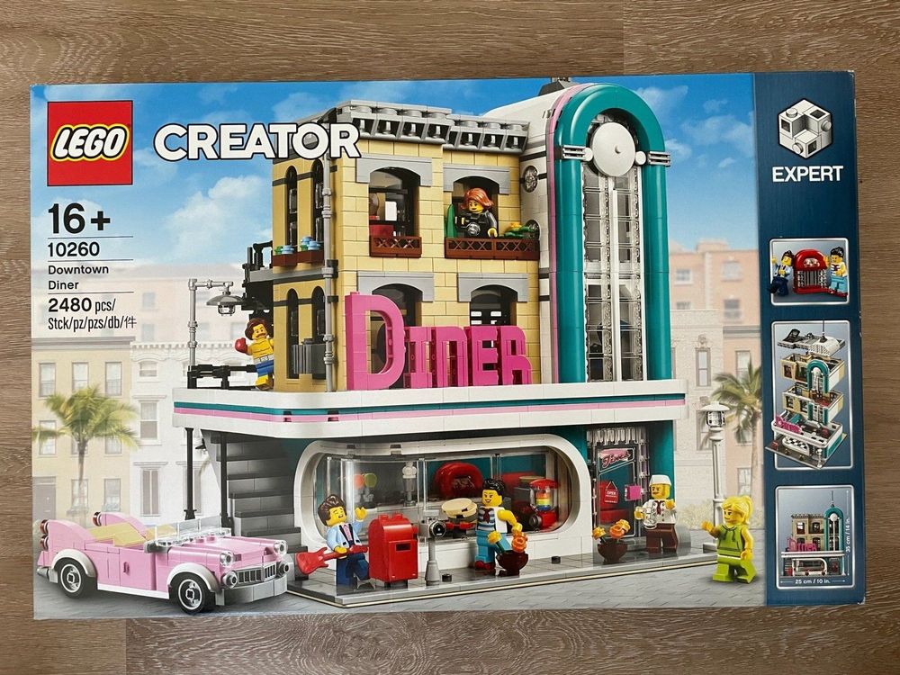 Lego Creator Expert 10260 Downtown Diner OVP (Neu und originalverpackt ...