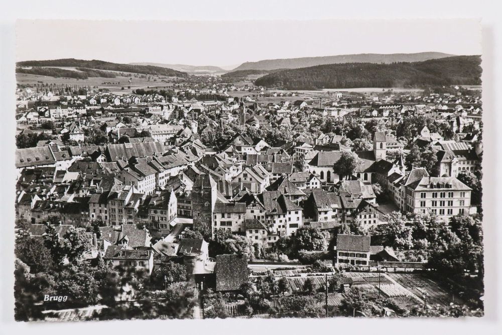 Brugg AG Flugaufnahme Nr.9122 , 1940 (Gebraucht) in Solothurn für CHF 12 – mit Lieferung auf ...