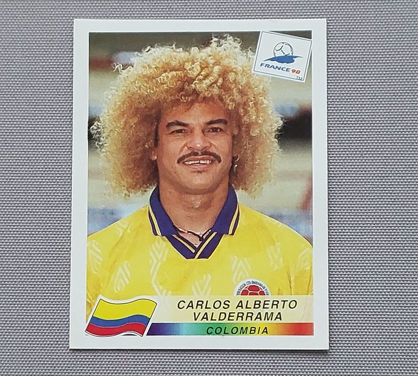 panin wm 1998 carlos albert valderama 456 (Neu (gemäss Beschreibung)) in Oberglatt ZH für CHF 9. ...