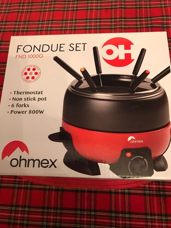Fondue Set Elektrisch - Neu nie gebraucht im Originalkarton | Kaufen ...