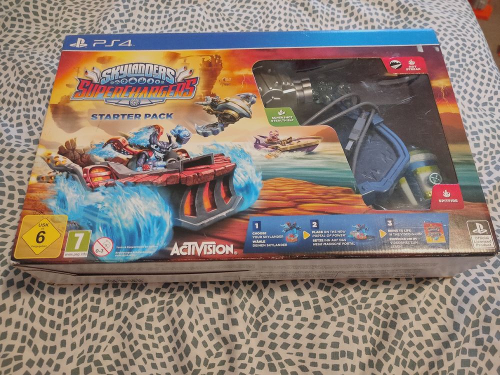 Skylanders Superchargers PS4 Starter Pack complete | Kaufen auf Ricardo