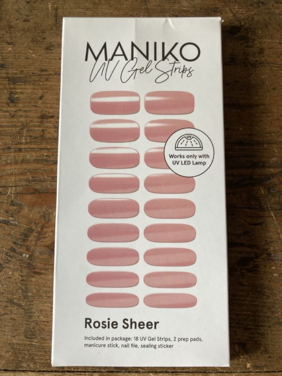 Maniko UV Gel Strips Rosie Sheer | Kaufen auf Ricardo